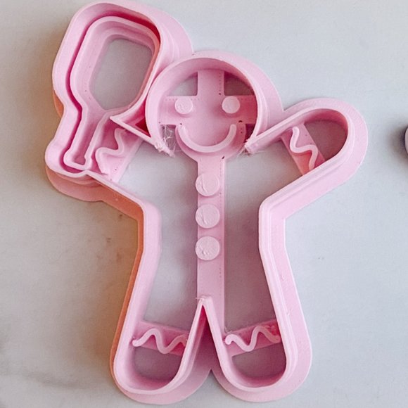Kitchen | 3d Printed 4 Pickleball Gingerbread Man Cookie Cutter | Poshmark